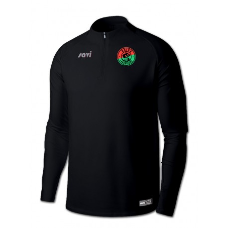 Haut D'entraînement QZIP Poly&Lycra ULS - Noir